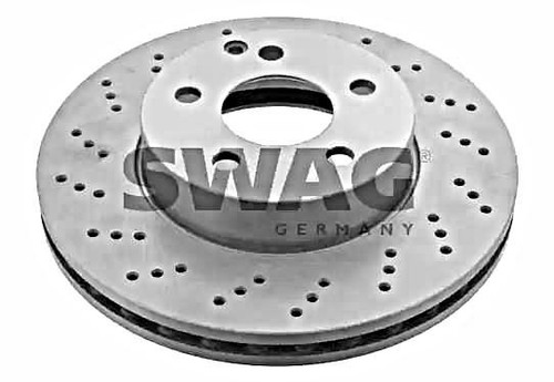 Bremsscheibe Vorderachse x2 Stk für MERCEDES W204 S204 C204 Kombi ...