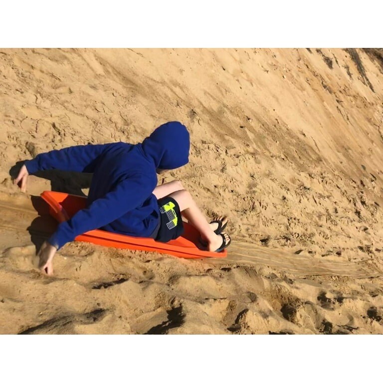 **3 PACK** Lightning Snow Sleds for Kids & Adults. Sand Slider 48” RED ...