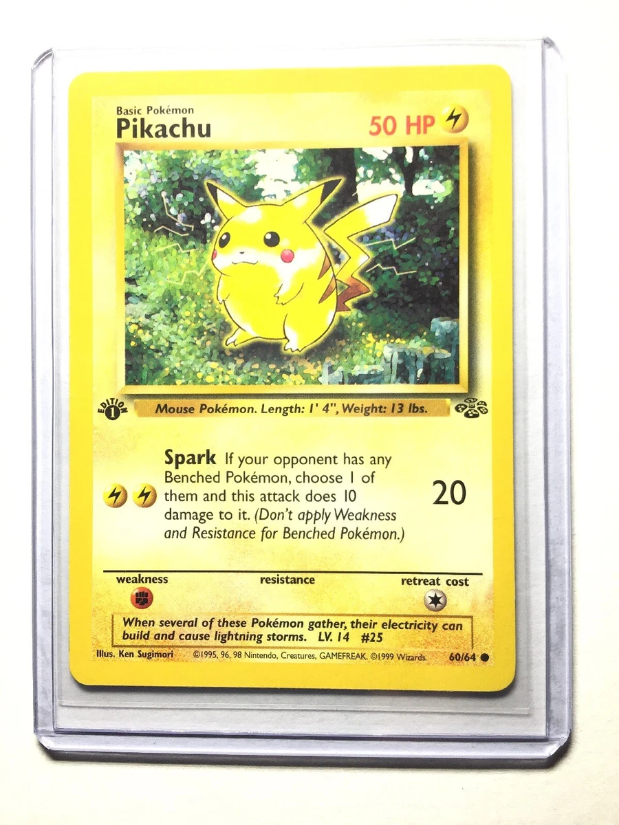 Pikachu Pokemon Card 1st Edition