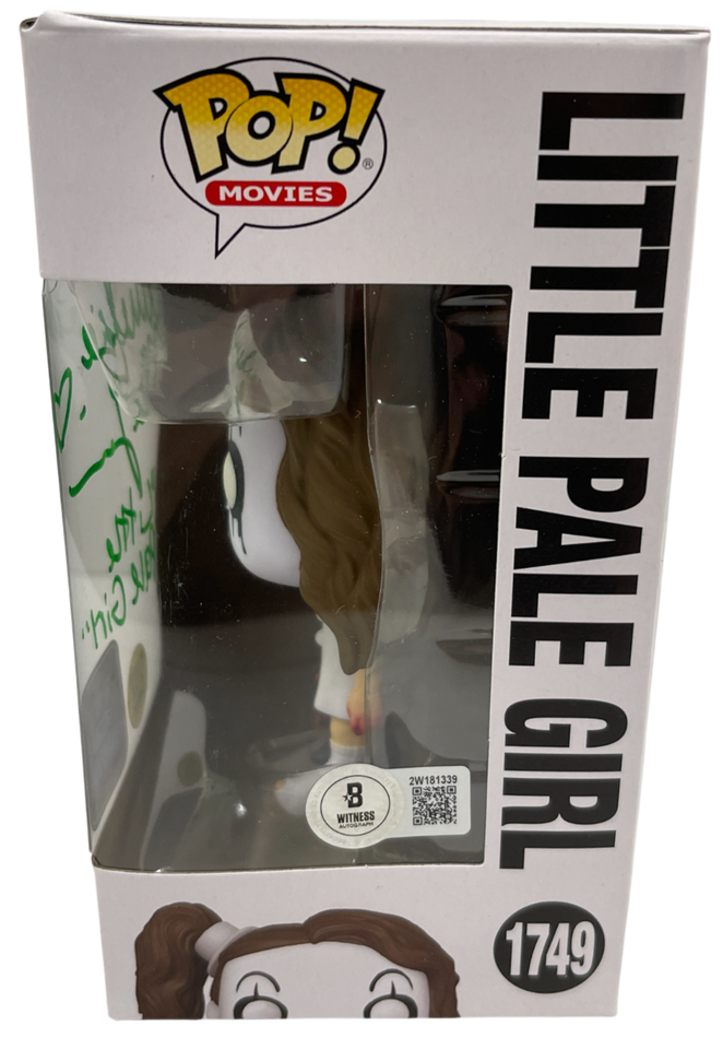 Amelie McLain Signed Little Pale Girl Exclusive Funko Terrifier Beckett ...