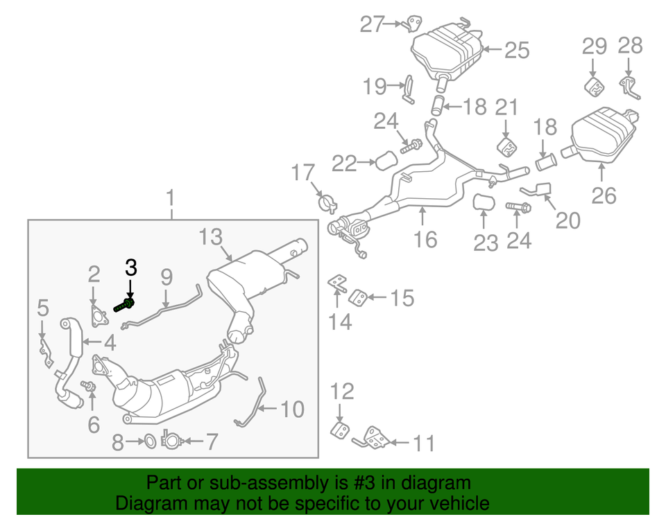 Genuine Land-Rover Converter & Pipe Screw WYP000025 | eBay