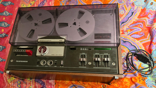 Telefunken Model 443 Reel To Reel 1973 player/recorder + rare ...