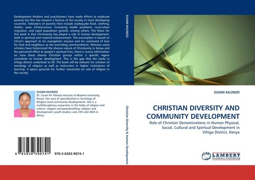 Susan Kilonzo | CHRISTIAN DIVERSITY AND COMMUNITY DEVELOPMENT | Taschenbuch 3838390741 | eBay.de