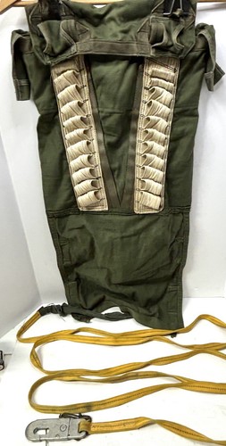 Vintage US Army Cargo Parachute Deployment Bag Only w/ Static Line OD ...