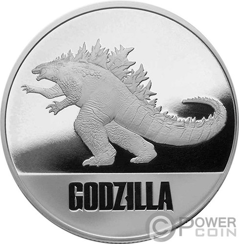 GODZILLA 1 Oz Silver Coin 2$ Niue 2021 | eBay