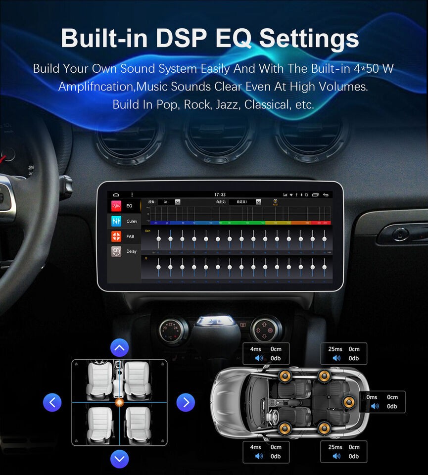 12.3" Android 15 for Nissan Juke Infiniti ESQ Headunit GPS Carplay 2011 ...