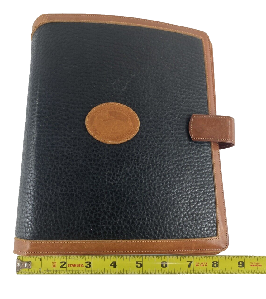 Dooney & Bourke Organizer Notebook Planner Calendar Leather Cover ...