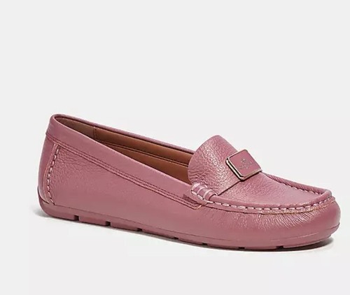 Coach Women’s Mona Leather Driver. Size 7.5B Color Light Raspberry ...