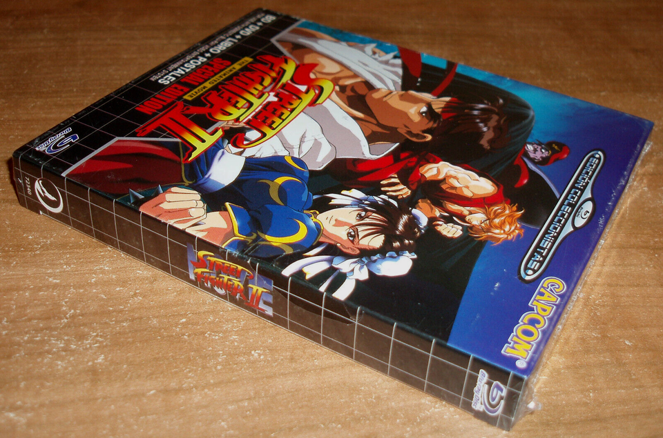 Street Fighter II The Movie Mega Special Edition BD+DVD+Book+Postcards ...