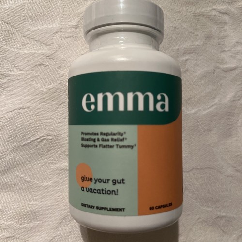 Emma Dietary Supplement Gut Relief Supports Regularity Gas Relief Flat ...