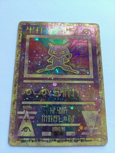 Ancient Mew Mewtwo Holo holographic Pokemon Card PROMO RARE | eBay
