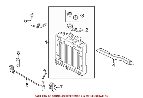 Genuine OEM Radiator Coolant Hose For BMW 17127598249 | eBay