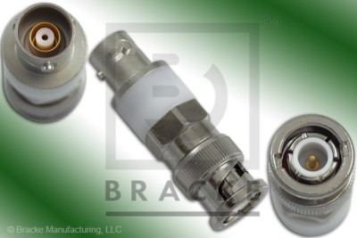 BNC Male to BNC Triax Female 3 Lugs Adapter BRACKE BM50265 | eBay