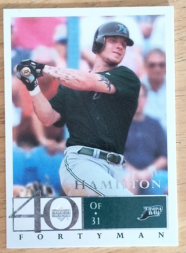 2003 Upper Deck 40-Man Tampa Bay Devil Rays Baseball Card #101 Josh ...