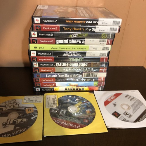 Lot of 16 PS2 Games PlayStation 2 Game Bundle Wholesale Lot | eBay