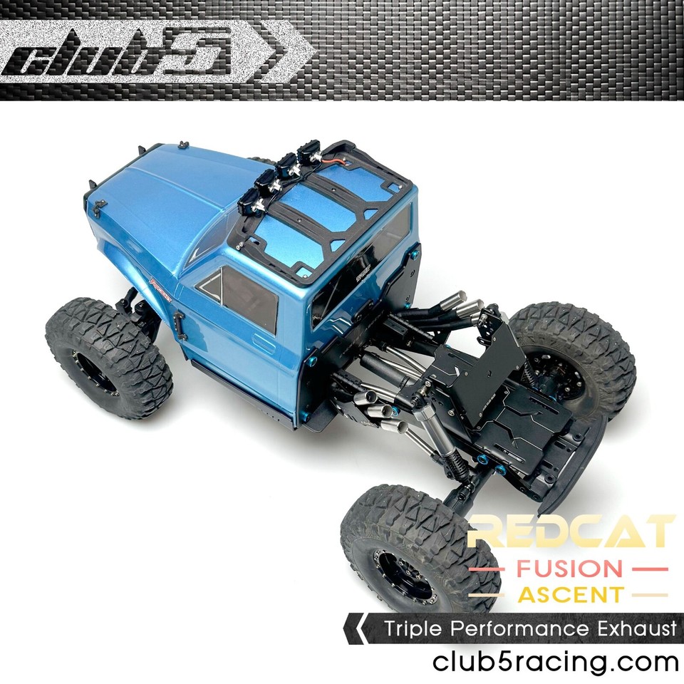 Triple Performance Exhaust for Redcat Ascent / Fusion | eBay