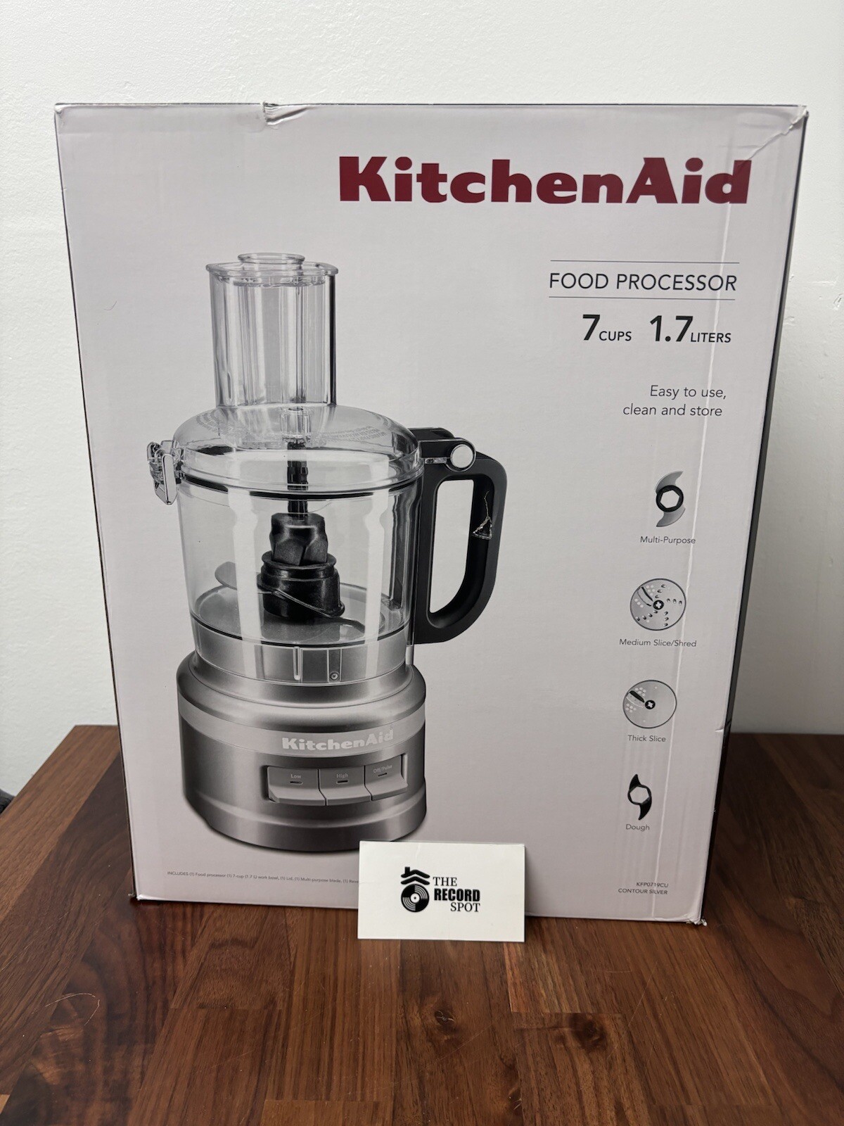 KitchenAid 7 Cup Food Processor - Silver (KFP0719CU) for sale online | eBay