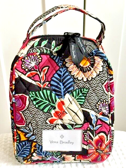 Vera Bradley quilted Lunch Bag Lunch Bunch in Kauai Floral *retired ...