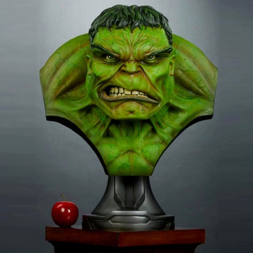 Sideshow Hulk Bust Statue Figure Resin Model Collectible Limited Rare ...