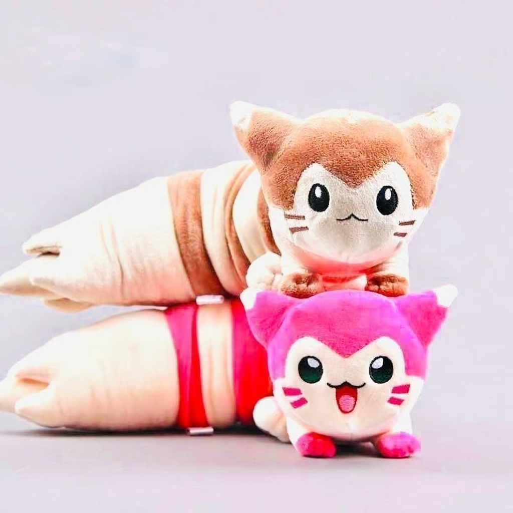 2New Pokemon Pink Furret Plush Doll 18in Stuff Animal Toy Anime Gift ...
