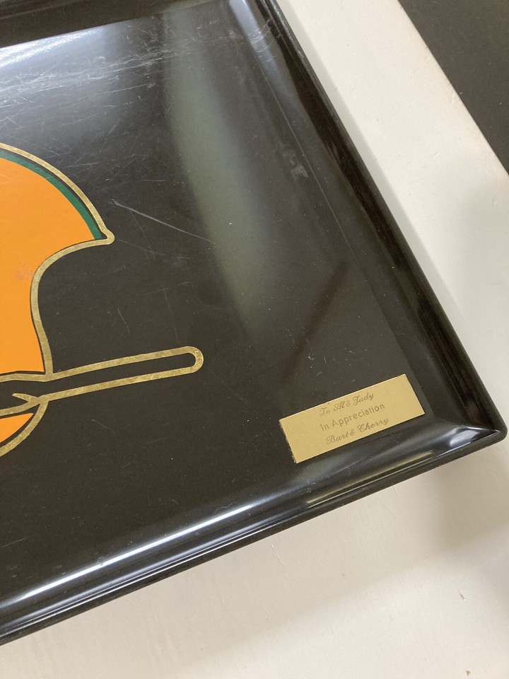 Couroc Green Bay Packers BART Starr Appreciation Serving Tray NFL ...