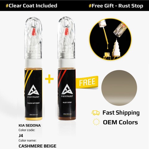 Car Touch Up Paint For KIA SEDONA Code: J4 CASHMERE BEIGE | eBay