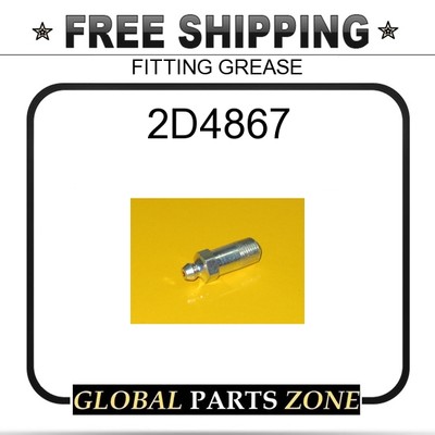 2D4867 - FITTING GREASE 7K0416 fits Caterpillar (CAT) | eBay