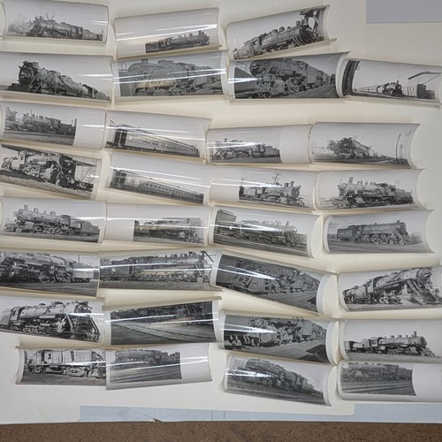 x31 MIXED LOT c1940s Steam Locomotive Train Snapshots Railroad Union ...