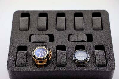 12 Watch Precut Collectors foam insert fits your Pelican 1400 Apache ...