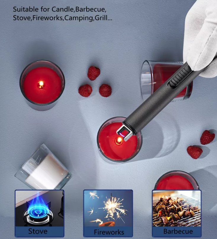 LoVing HoUSe Usb rechargeable custom laser logo electric arc kitchen ...