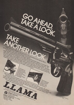 1982 Stoeger Industries - Llama Super Comanche Revolver Handgun - Print ...