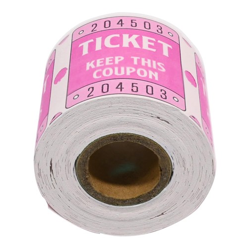 250 Raffle Tickets 50/50 Double Roll Tickets for Raffles Carnival Door ...