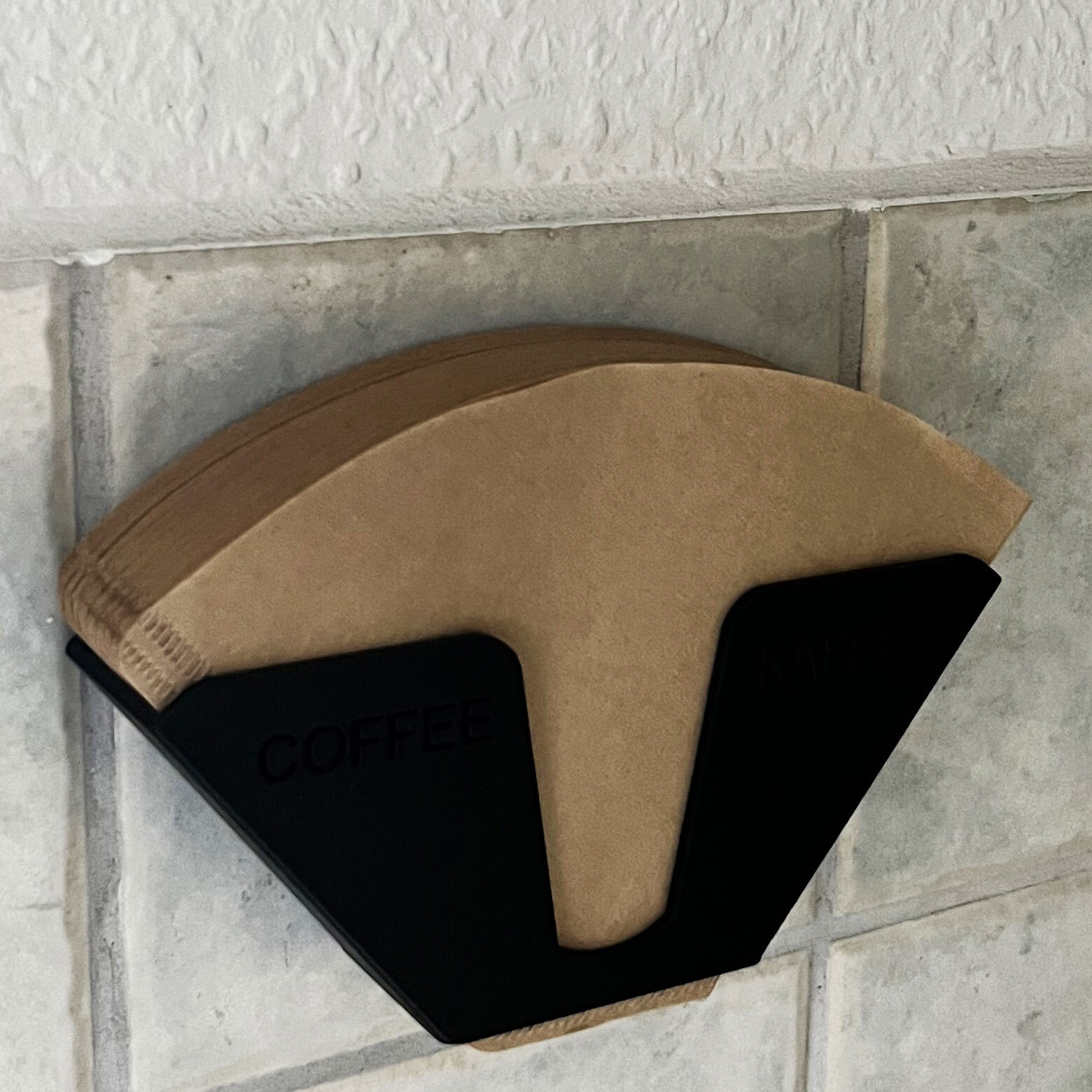Kaffeefilterhalter Ständer für Kaffeefilter Aufbewahrung Wandhalter ...