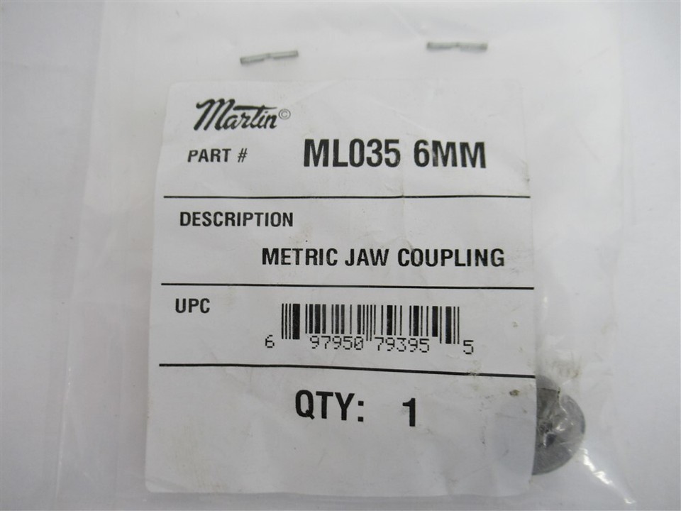 Martin ML035 6MM , 6 MM Metric Jaw Coupling | eBay