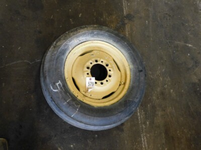 Implement Tractor Tire and Rim 6 lug 4 1/2" 6" 6.50-16 Tag #579outs | eBay