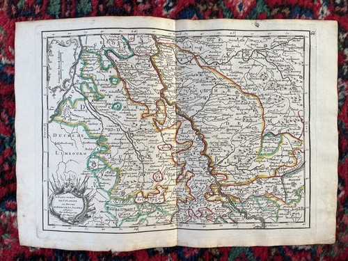 Ancienne Carte XVIIIème par Georges-Louis Le Rouge - Électorat de ...