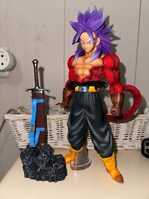 Dragon Ball Z 26cm Super Saiyan Trunks Action Figure SSJ4 | eBay Australia
