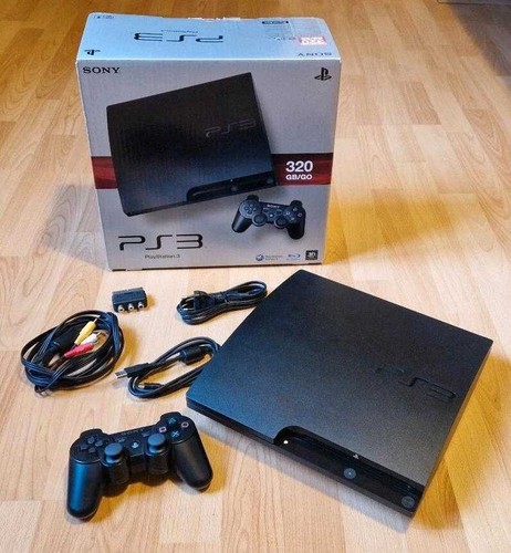 Playstation 3 Slim 320 GB With One Controller And 10 DOWNLOADED GAMES ...