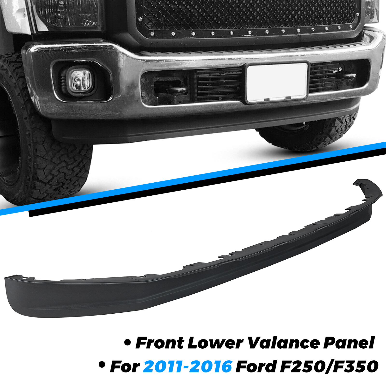 Front Lower Valance For 2011-16 F-250 F 250 F250 F-350 F 350 F350 Super ...