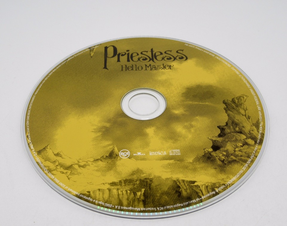 Priestess Hello Master 2006 RCA Compact Disc NO CASE | eBay