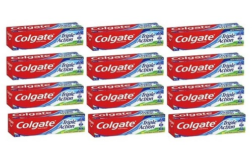 12 x Colgate Original Mint Triple Action Toothpaste 110g | eBay Australia