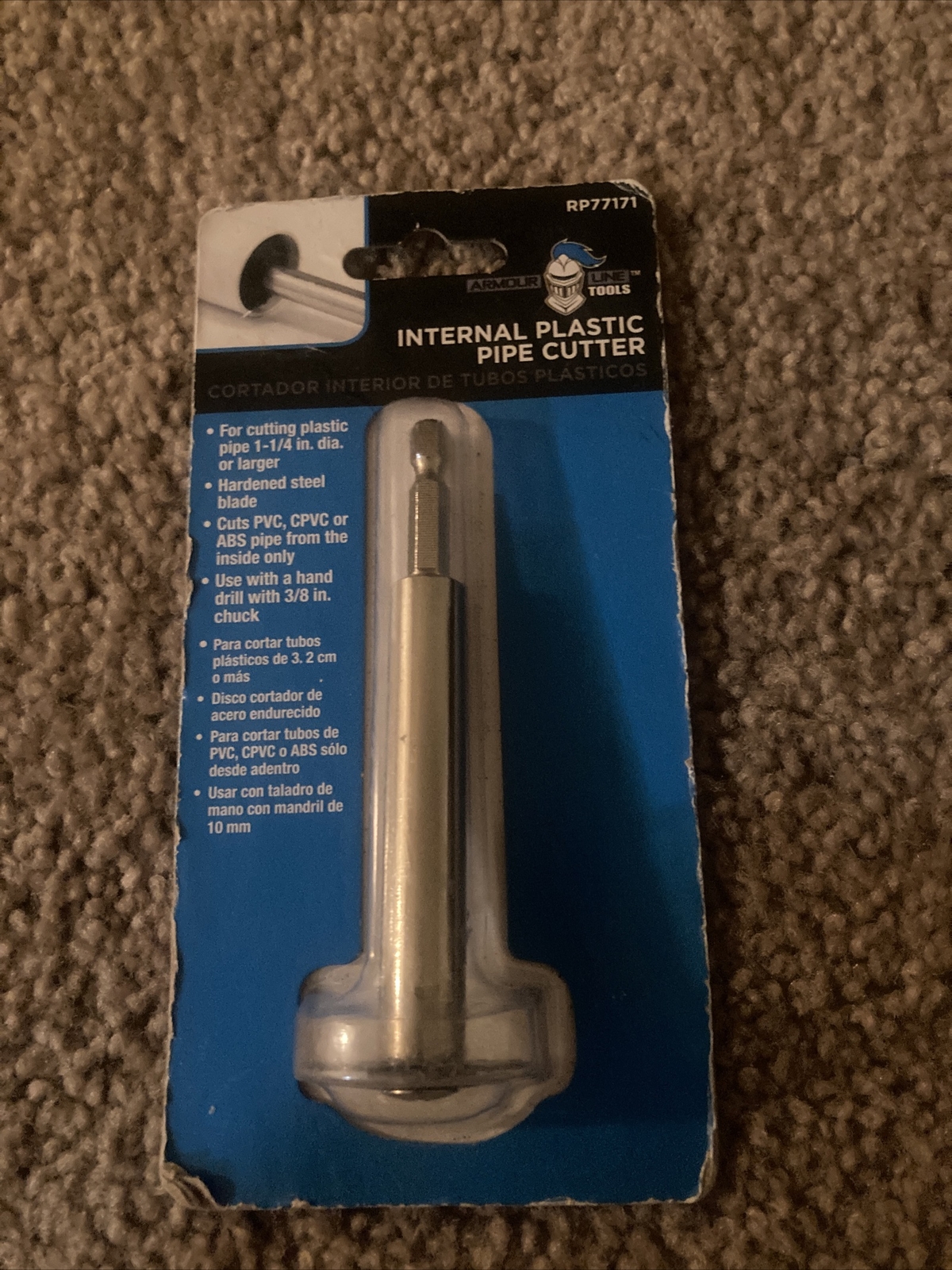 Armour Line RP77171 Internal Plastic Pipe Cutter, 1-1/4 in or Larger ...
