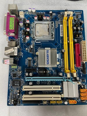 1pc Used test OK Gigabyte 945 motherboard GA-945GCM-S2C SL #W104V WX | eBay