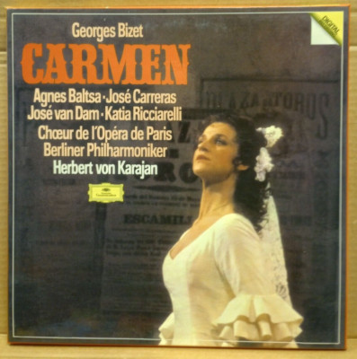 Bizet: Carmen - Baltsa, Carreras, von Karajan - GER 1983 Deutsche ...