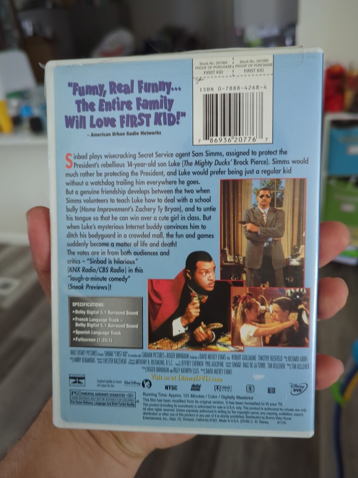 First Kid (DVD, 1996) 786936207767 | eBay