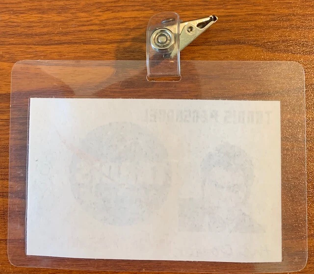 Doctor Who Closing Time Name Tag