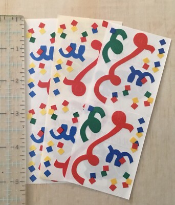 Creative Memories - Ribbons And Confetti -3 Strips | eBay