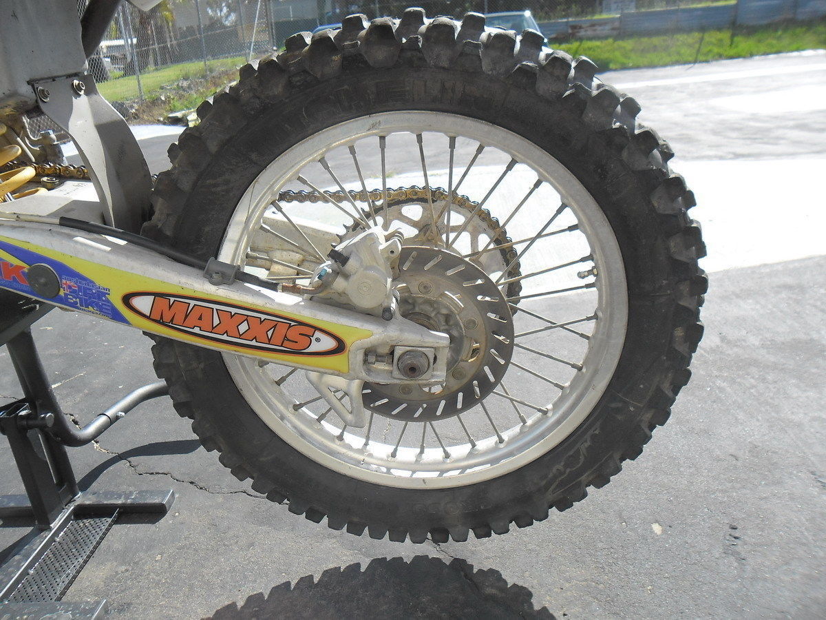 Husqvarna WR360 WR 360 Rear Wheel 1996 | eBay Australia