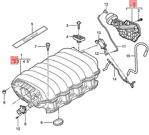 Genuine PORSCHE Repair Set Throttle Control Element 94811011620 | eBay