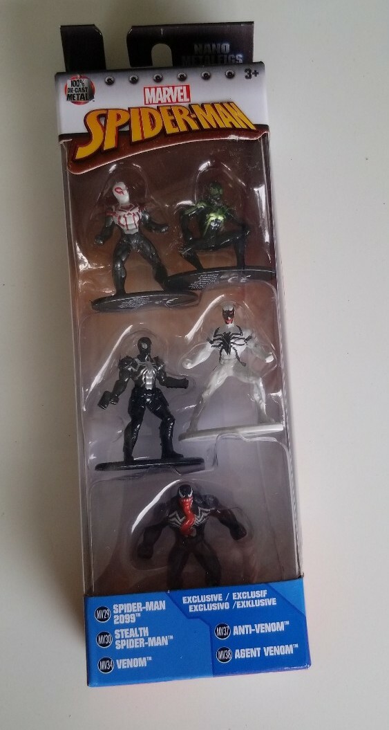 Giocattoli Spiderman Vs Anti Veleno Set Di Figure In Vinile Marvel